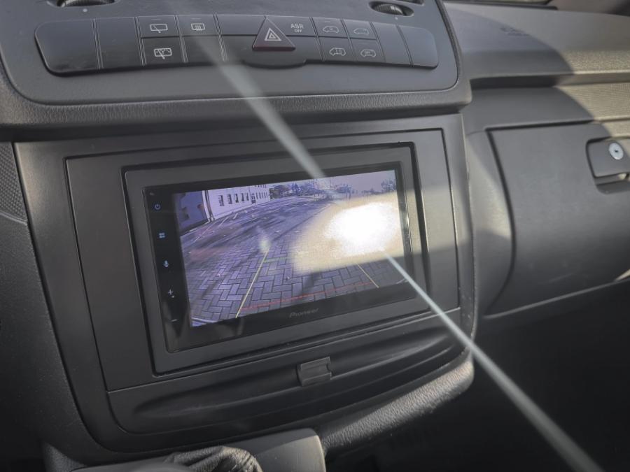 Grey Mercedes-Benz Vito 2014 in Riga, with an engine capacity of 2.20 L and mileage of 398 thousand km for 8500 €, photo 17 on AUTOMOTO.COM.LV