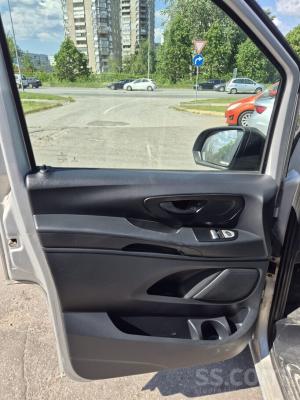 Grey Mercedes-Benz Vito 2015 in Riga, with an engine capacity of 1.60 L and mileage of 376 thousand km for 12990 €, photo 14 on AUTOMOTO.COM.LV