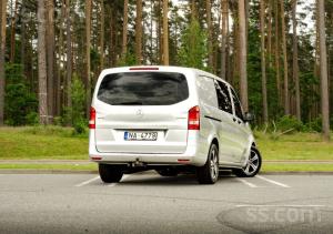 Pelēks Mercedes-Benz Vito 2015 Rīga, ar dzinēja tilpumu 1.60 L un nobraukumu 376 tūkst. km par 12990 €, foto 7 vietnē AUTOMOTO.COM.LV