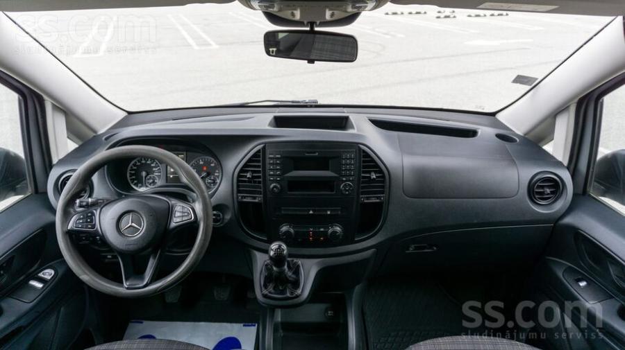 Pelēks Mercedes-Benz Vito 2015 Rīga, ar dzinēja tilpumu 1.60 L un nobraukumu 376 tūkst. km par 12990 €, foto 13 vietnē AUTOMOTO.COM.LV