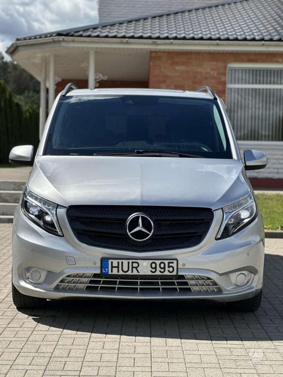 Pelēks Mercedes-Benz Vito 2015 Nemenčinė, ar dzinēja tilpumu 2.14 L un nobraukumu 520 tūkst. km par 11950 €, foto 8 vietnē AUTOMOTO.COM.LV