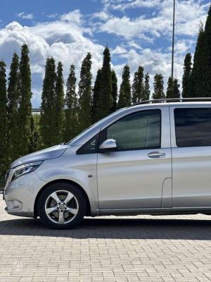 Pelēks Mercedes-Benz Vito 2015 Nemenčinė, ar dzinēja tilpumu 2.14 L un nobraukumu 520 tūkst. km par 11950 €, foto 12 vietnē AUTOMOTO.COM.LV