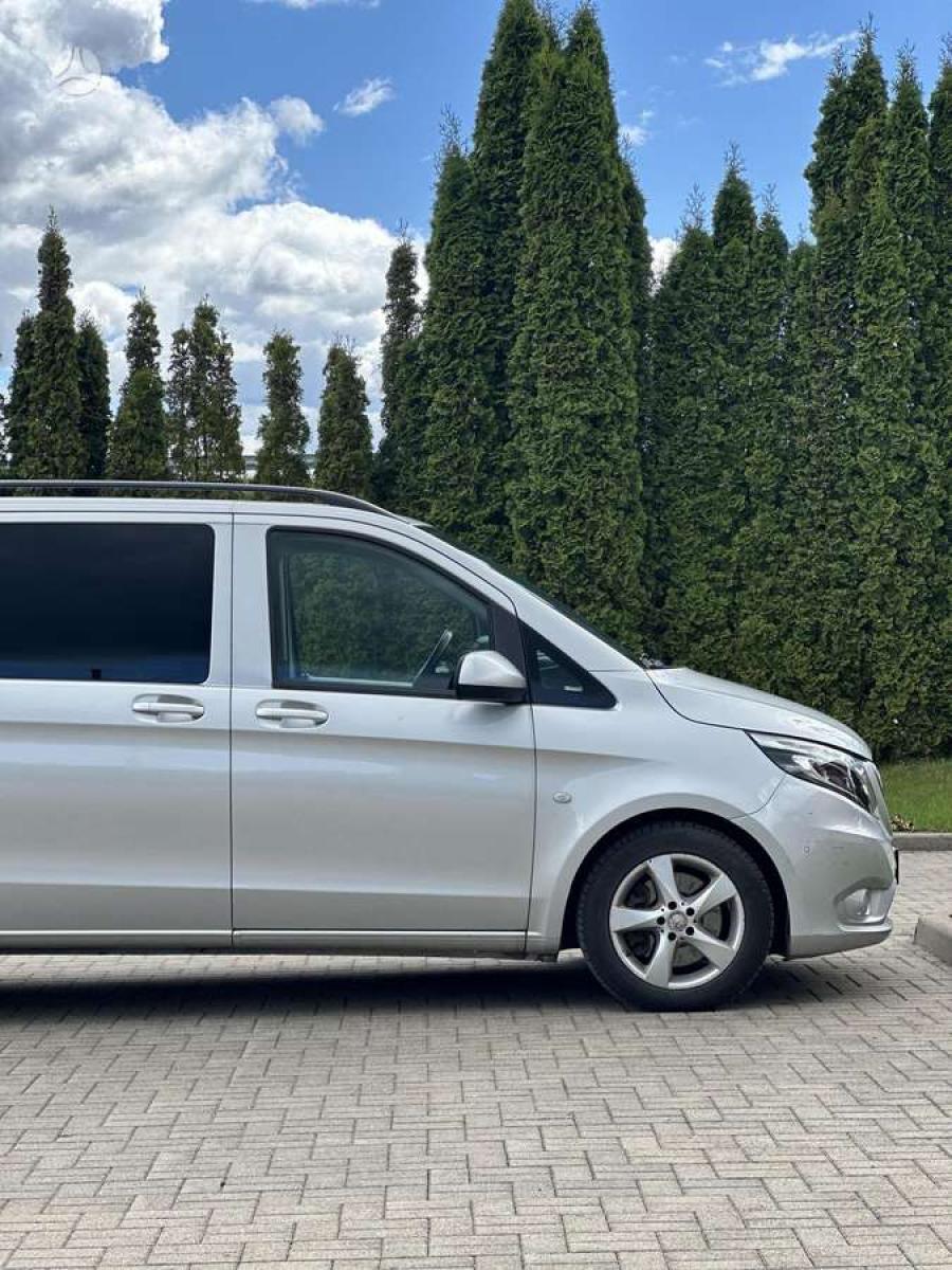 Pelēks Mercedes-Benz Vito 2015 Nemenčinė, ar dzinēja tilpumu 2.14 L un nobraukumu 520 tūkst. km par 11950 €, foto 15 vietnē AUTOMOTO.COM.LV