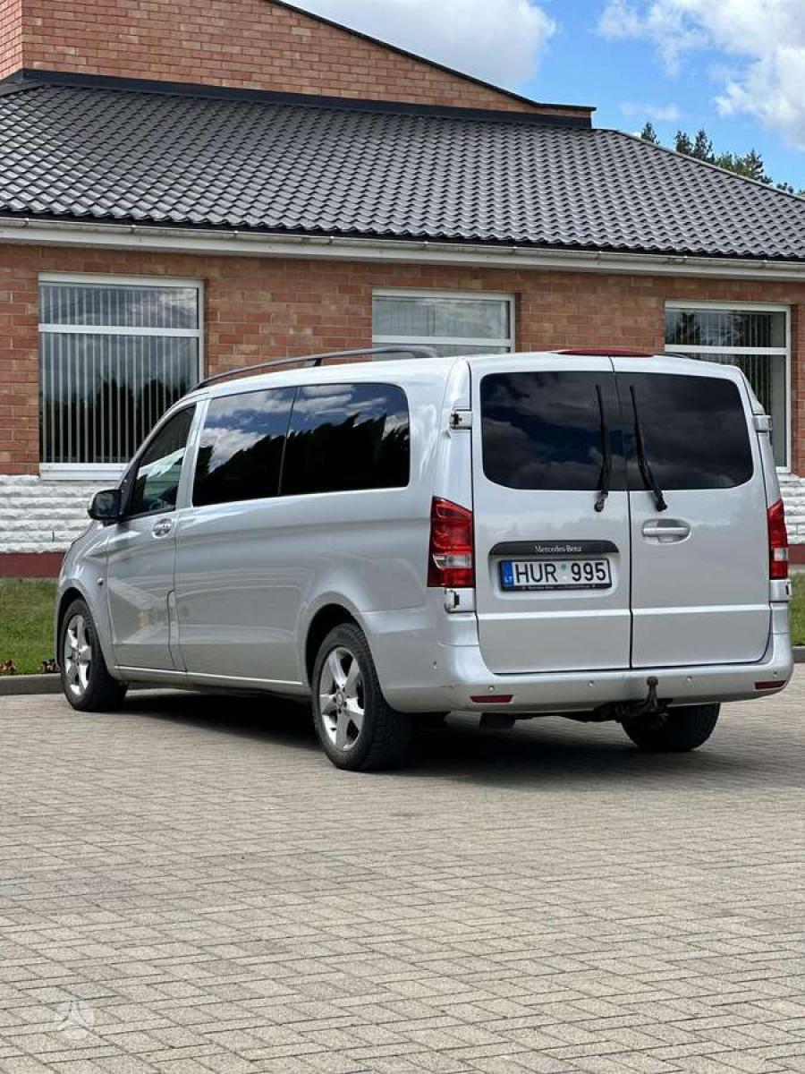 Pelēks Mercedes-Benz Vito 2015 Nemenčinė, ar dzinēja tilpumu 2.14 L un nobraukumu 520 tūkst. km par 11950 €, foto 17 vietnē AUTOMOTO.COM.LV