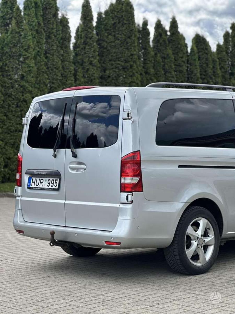 Pelēks Mercedes-Benz Vito 2015 Nemenčinė, ar dzinēja tilpumu 2.14 L un nobraukumu 520 tūkst. km par 11950 €, foto 23 vietnē AUTOMOTO.COM.LV