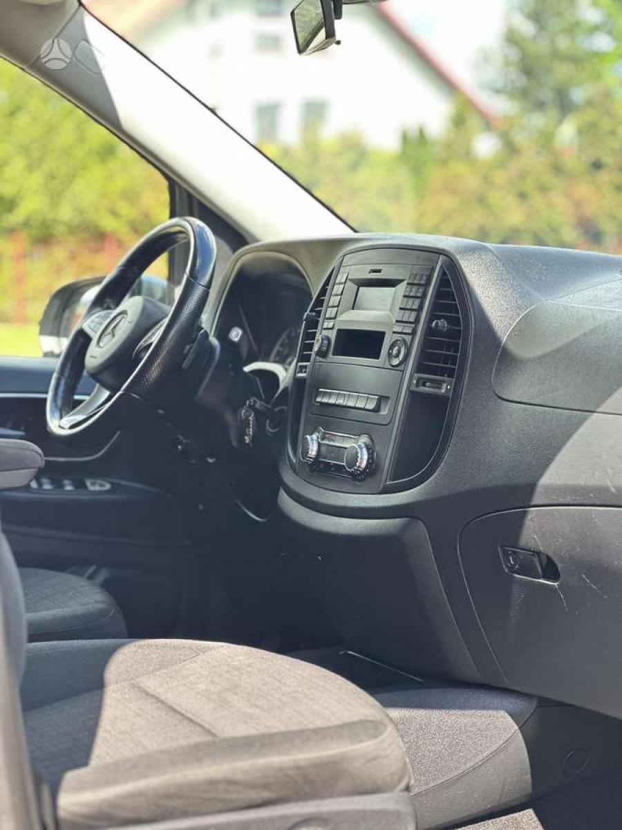 Pelēks Mercedes-Benz Vito 2015 Nemenčinė, ar dzinēja tilpumu 2.14 L un nobraukumu 520 tūkst. km par 11950 €, foto 27 vietnē AUTOMOTO.COM.LV