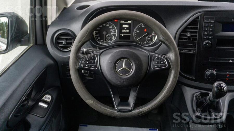 Серый Мерседес Вито 2015 в Рига, объемом двигателя 1.60 л и пробегом 376 тыс. км за 12990 €, фото 14 на AUTOMOTO.COM.LV