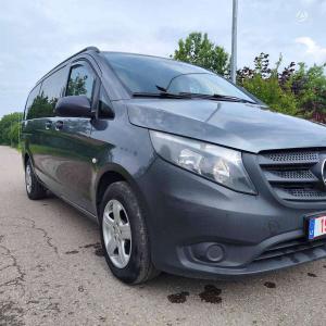 Pelēks Mercedes-Benz Vito 2015 Viļņa, ar dzinēja tilpumu 2.14 L un nobraukumu 325 tūkst. km par 13900 €, foto 7 vietnē AUTOMOTO.COM.LV
