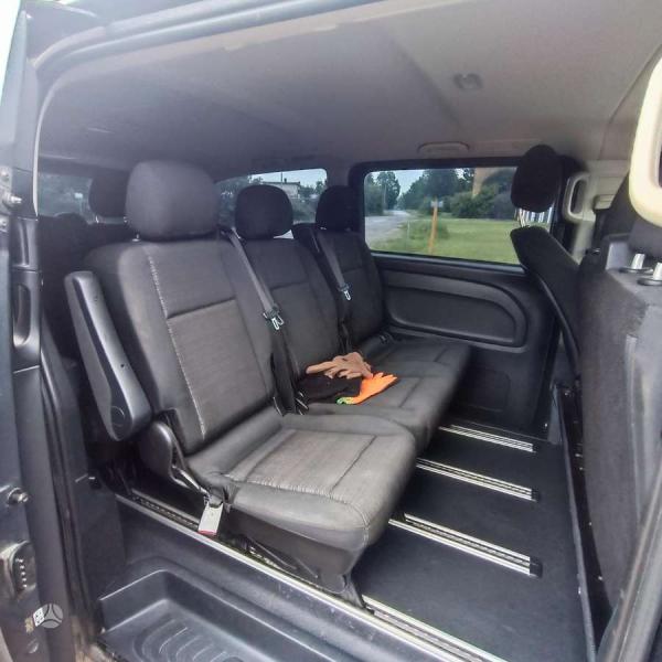 Grey Mercedes-Benz Vito 2015 in Vilnius, with an engine capacity of 2.14 L and mileage of 325 thousand km for 13900 €, photo 7 on AUTOMOTO.COM.LV