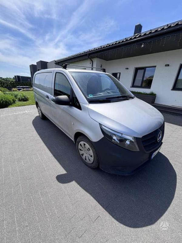 Grey Mercedes-Benz Vito 2016 in Vilnius, with an engine capacity of 2.14 L and mileage of 177 thousand km for 10000 €, photo 1 on AUTOMOTO.COM.LV