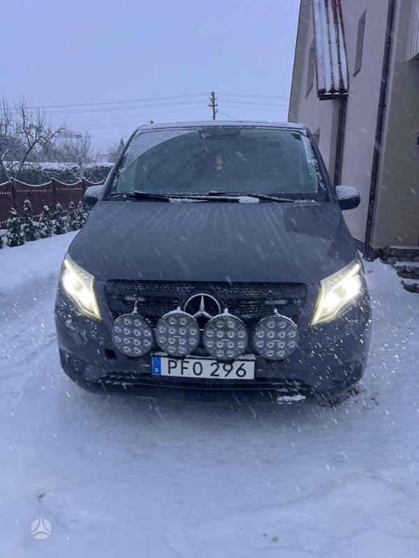 Pelēks Mercedes-Benz Vito 2017 Mažeikiai, ar dzinēja tilpumu 2.14 L un nobraukumu 280 tūkst. km par 16000 €, foto 1 vietnē AUTOMOTO.COM.LV