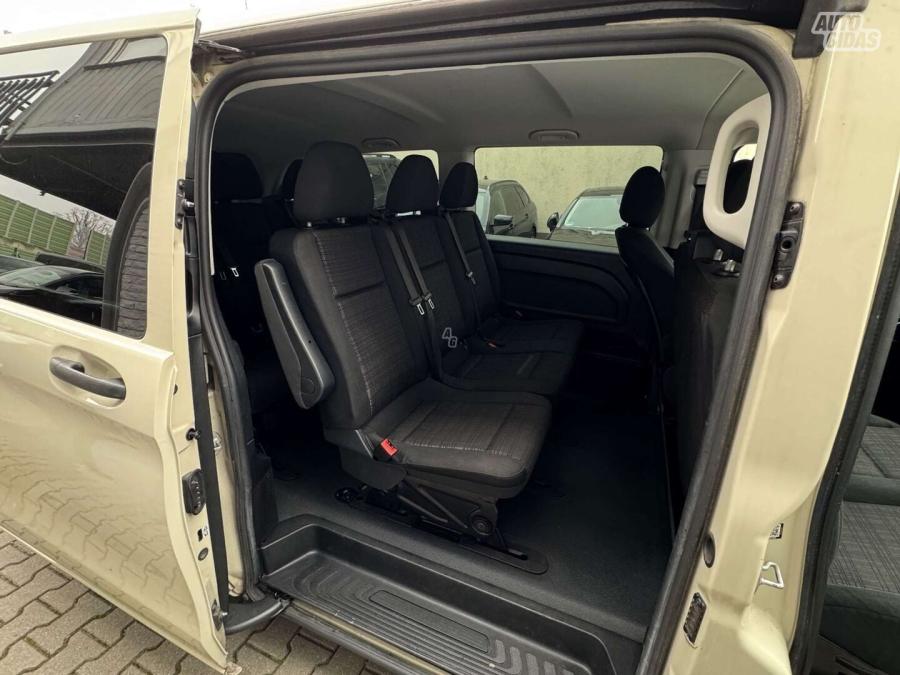Grey Mercedes-Benz Vito 2018 in Kaunas, with an engine capacity of 2.10 L and mileage of 78 thousand km for 31124 €, photo 11 on AUTOMOTO.COM.LV