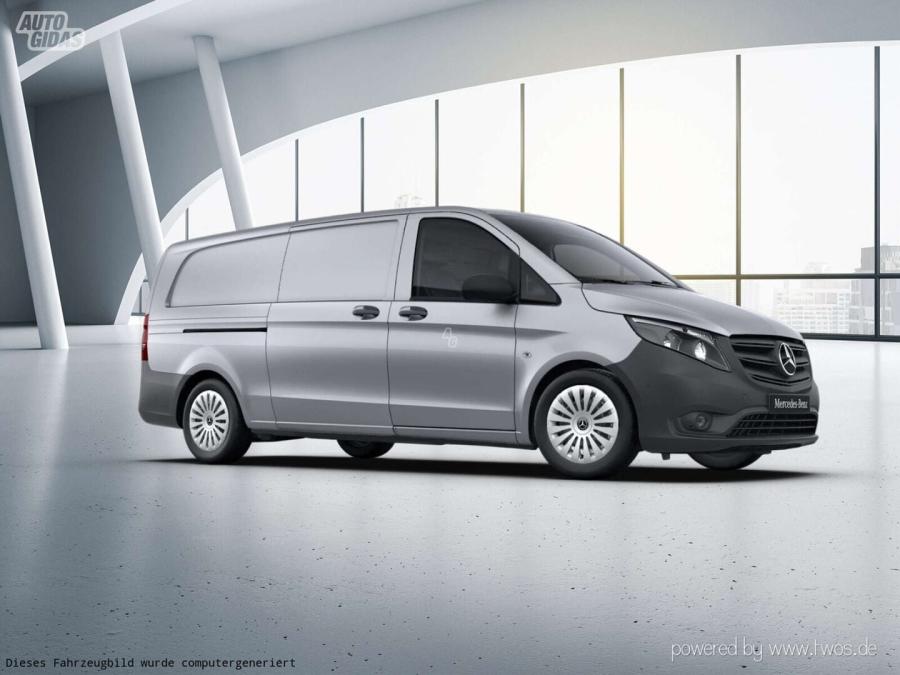Grey Mercedes-Benz Vito 2021 in Kaunas, with an engine capacity of 2.00 L and mileage of 90 thousand km for 31075 €, photo 4 on AUTOMOTO.COM.LV