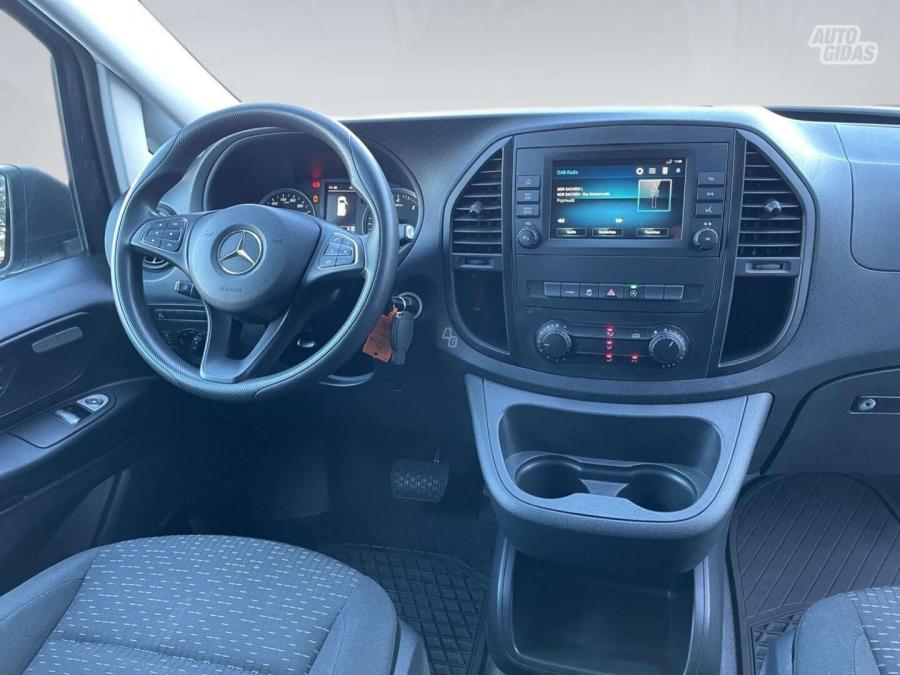Grey Mercedes-Benz Vito 2021 in Kaunas, with an engine capacity of 2.00 L and mileage of 71 thousand km for 29822 €, photo 9 on AUTOMOTO.COM.LV