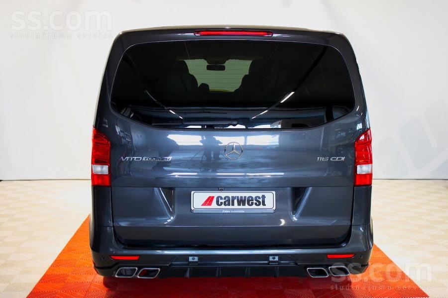 Pelēks Mercedes-Benz Vito 2021 Rīga, ar dzinēja tilpumu 2.00 L un nobraukumu 86 tūkst. km par 45000 €, foto 6 vietnē AUTOMOTO.COM.LV