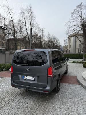 Grey Mercedes-Benz Vito 2022 in Riga, with an engine capacity of 2.00 L and mileage of 189 thousand km for 33900 €, photo 4 on AUTOMOTO.COM.LV