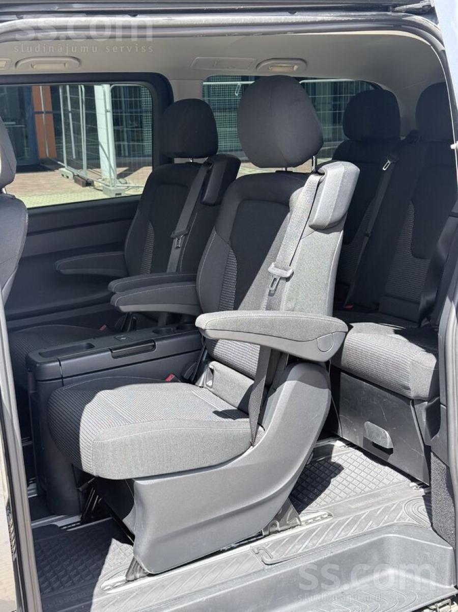 Grey Mercedes-Benz Vito 2022 in Riga, with an engine capacity of 2.00 L and mileage of 189 thousand km for 32900 €, photo 12 on AUTOMOTO.COM.LV