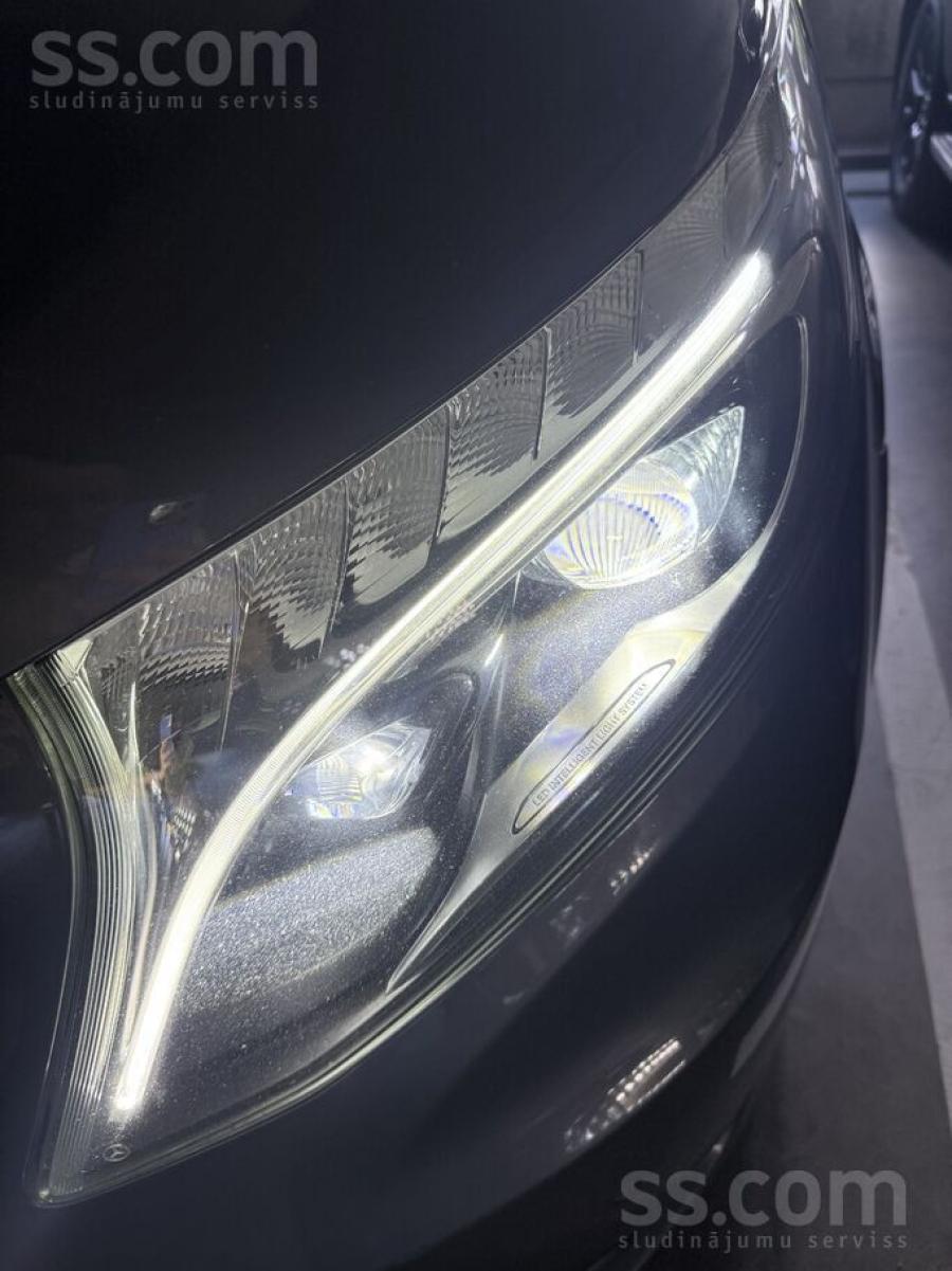 Grey Mercedes-Benz Vito 2022 in Riga, with an engine capacity of 2.00 L and mileage of 189 thousand km for 32900 €, photo 17 on AUTOMOTO.COM.LV