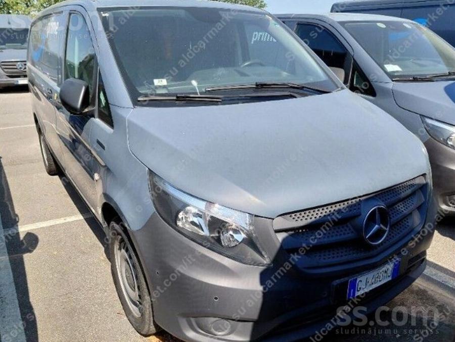 Grey Mercedes-Benz Vito 2022 in Riga, with an engine capacity of 0.00 L and mileage of 44 thousand km for 17000 €, photo 3 on AUTOMOTO.COM.LV