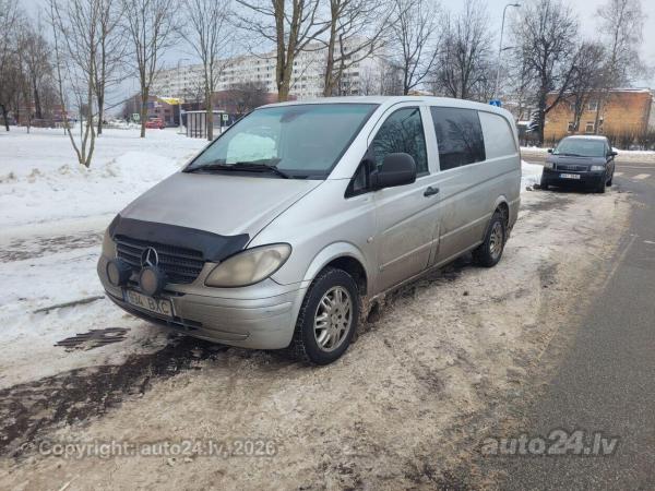 Pelēks Mercedes-Benz Vito 2006 Narva, ar dzinēja tilpumu 2.10 L un nobraukumu 470 tūkst. km par 1350 €, foto 1 vietnē AUTOMOTO.COM.LV