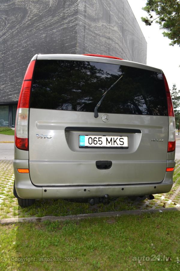 Pelēks Mercedes-Benz Vito 2007 Tallina, ar dzinēja tilpumu 2.10 L un nobraukumu 410 tūkst. km par 6500 €, foto 7 vietnē AUTOMOTO.COM.LV