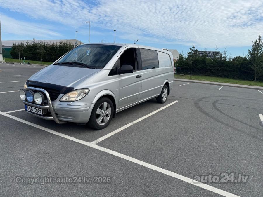 Pelēks Mercedes-Benz Vito 2010 Tallina, ar dzinēja tilpumu 3.00 L un nobraukumu 301 tūkst. km par 8999 €, foto 7 vietnē AUTOMOTO.COM.LV