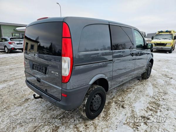 Grey Mercedes-Benz Vito 2012 in Tartu, with an engine capacity of 2.10 L and mileage of 278 thousand km for 8490 €, photo 6 on AUTOMOTO.COM.LV