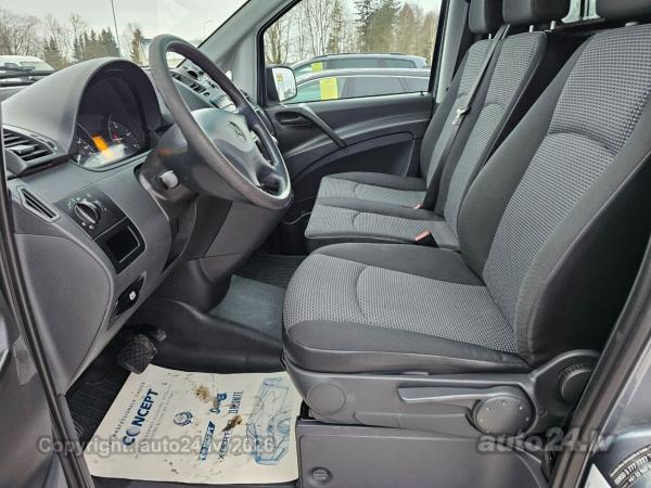 Grey Mercedes-Benz Vito 2012 in Tartu, with an engine capacity of 2.10 L and mileage of 278 thousand km for 8490 €, photo 10 on AUTOMOTO.COM.LV