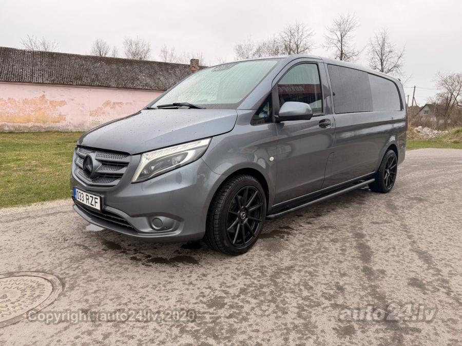 Grey Mercedes-Benz Vito 2015 in Tallinn, with an engine capacity of 2.10 L and mileage of 295 thousand km for 19500 €, photo 1 on AUTOMOTO.COM.LV