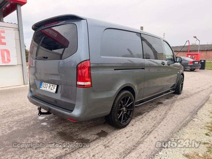 Grey Mercedes-Benz Vito 2015 in Tallinn, with an engine capacity of 2.10 L and mileage of 295 thousand km for 19500 €, photo 4 on AUTOMOTO.COM.LV