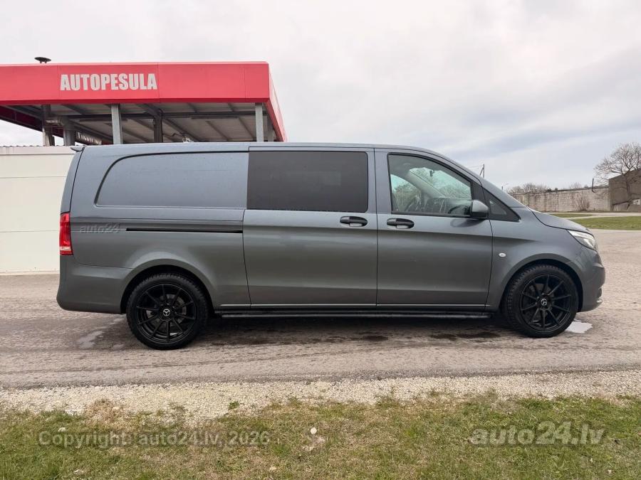 Grey Mercedes-Benz Vito 2015 in Tallinn, with an engine capacity of 2.10 L and mileage of 295 thousand km for 19500 €, photo 7 on AUTOMOTO.COM.LV