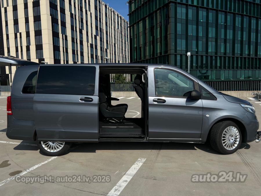 Grey Mercedes-Benz Vito 2017 in Tallinn, with an engine capacity of 2.10 L and mileage of 292 thousand km for 26000 €, photo 17 on AUTOMOTO.COM.LV