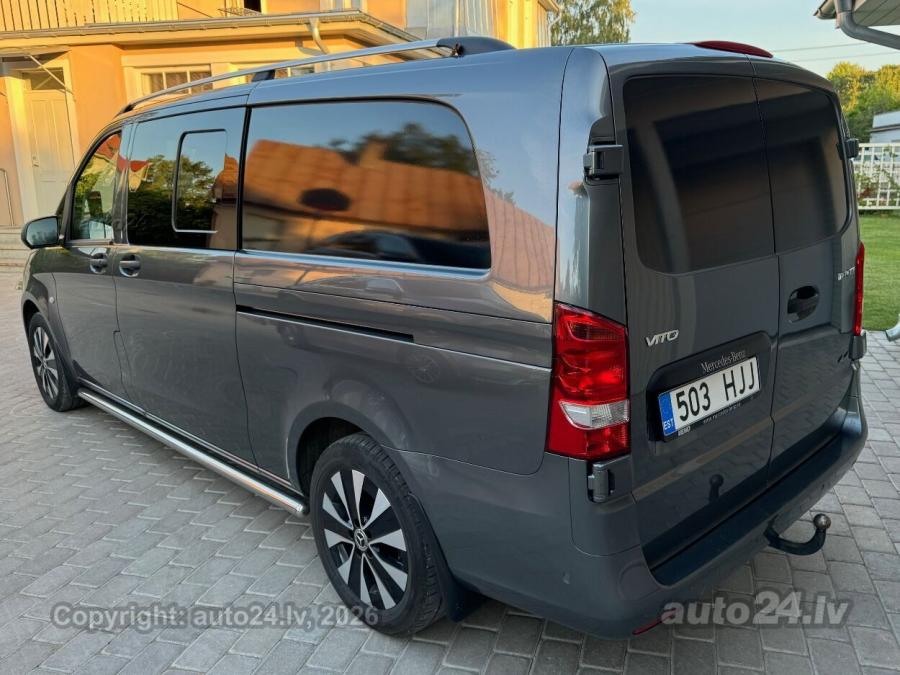 Grey Mercedes-Benz Vito 2022 in Tallinn, with an engine capacity of 2.00 L and mileage of 92 thousand km for 49000 €, photo 5 on AUTOMOTO.COM.LV