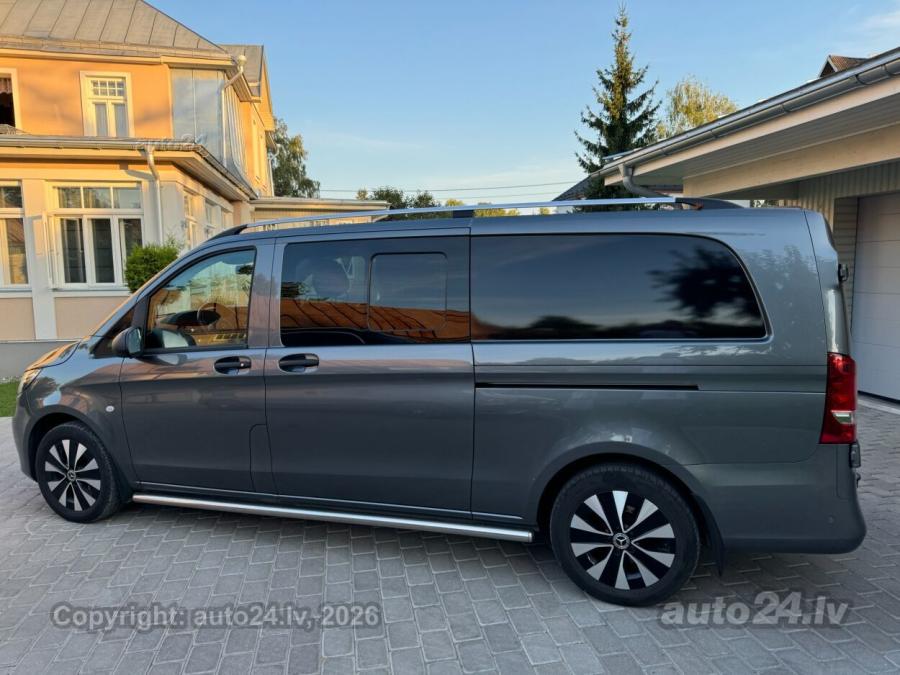 Grey Mercedes-Benz Vito 2022 in Tallinn, with an engine capacity of 2.00 L and mileage of 92 thousand km for 49000 €, photo 7 on AUTOMOTO.COM.LV