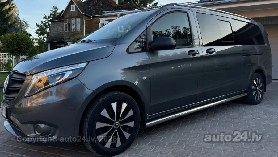 Grey Mercedes-Benz Vito 2022 in Tallinn, with an engine capacity of 2.00 L and mileage of 92 thousand km for 49000 €, photo 10 on AUTOMOTO.COM.LV