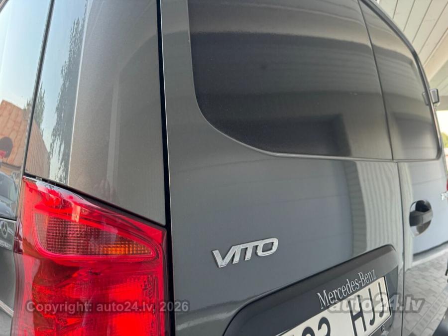 Grey Mercedes-Benz Vito 2022 in Tallinn, with an engine capacity of 2.00 L and mileage of 92 thousand km for 49000 €, photo 13 on AUTOMOTO.COM.LV