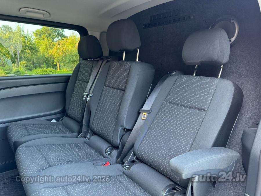 Grey Mercedes-Benz Vito 2022 in Tallinn, with an engine capacity of 2.00 L and mileage of 92 thousand km for 49000 €, photo 15 on AUTOMOTO.COM.LV