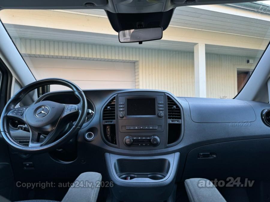 Grey Mercedes-Benz Vito 2022 in Tallinn, with an engine capacity of 2.00 L and mileage of 92 thousand km for 49000 €, photo 17 on AUTOMOTO.COM.LV