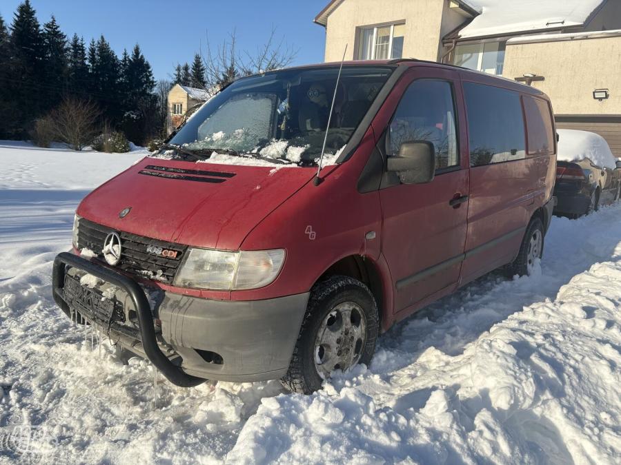 Mercedes-Benz Vito 2003 Viļņa, ar dzinēja tilpumu 2.20 L un nobraukumu 285 tūkst. km par 1400 €, foto 1 vietnē AUTOMOTO.COM.LV