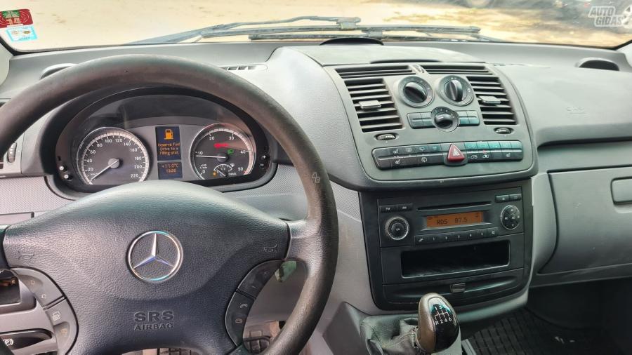 Mercedes-Benz Vito 2008 in Kaunas, with an engine capacity of 2.10 L and mileage of 650 thousand km for 2350 €, photo 8 on AUTOMOTO.COM.LV