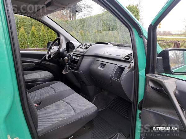 Mercedes-Benz Vito 2011 in Riga, with an engine capacity of 2.20 L and mileage of 0 thousand km for 9559 €, photo 9 on AUTOMOTO.COM.LV