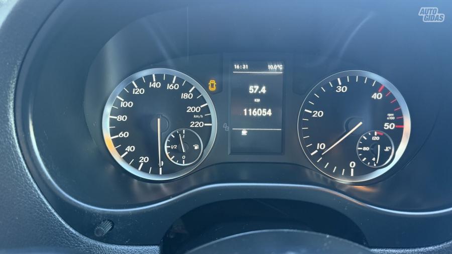 Mercedes-Benz Vito 2016 Klaipėda, ar dzinēja tilpumu 1.60 L un nobraukumu 115 tūkst. km par 13500 €, foto 15 vietnē AUTOMOTO.COM.LV