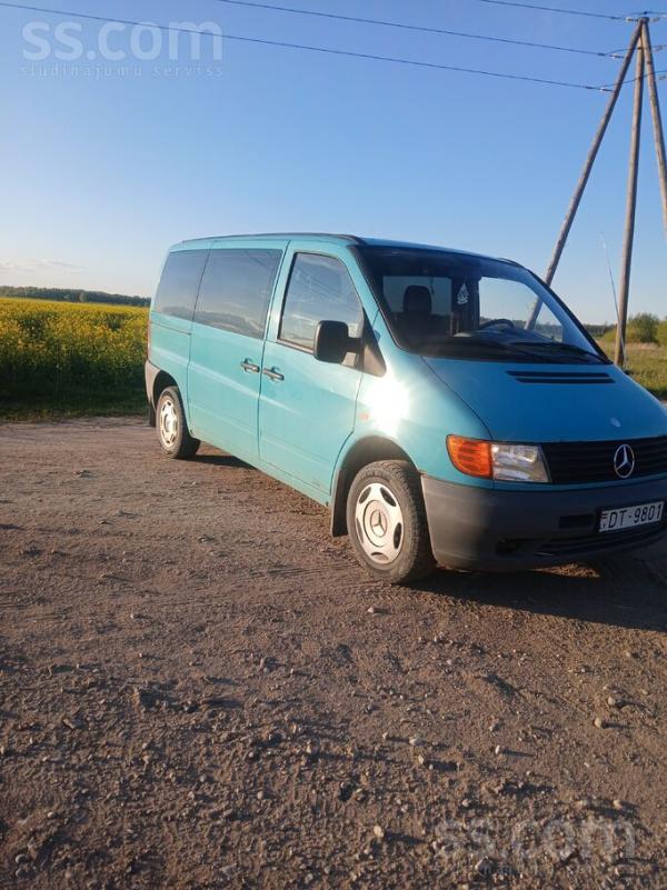 Mercedes-Benz Vito 1996 in Dobele, with an engine capacity of 2.00 L and mileage of 216 thousand km for 2499 €, photo 2 on AUTOMOTO.COM.LV