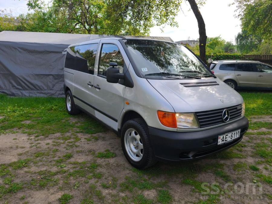 Mercedes-Benz Vito 2000 in Riga, with an engine capacity of 2.30 L and mileage of 175 thousand km for 14900 €, photo 1 on AUTOMOTO.COM.LV