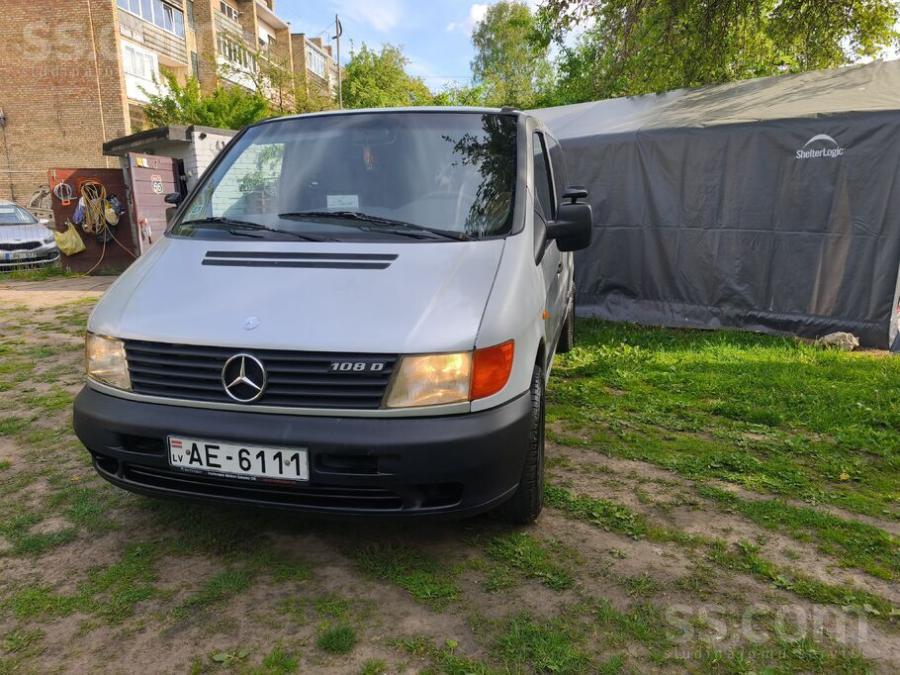 Mercedes-Benz Vito 2000 in Riga, with an engine capacity of 2.30 L and mileage of 175 thousand km for 14900 €, photo 2 on AUTOMOTO.COM.LV