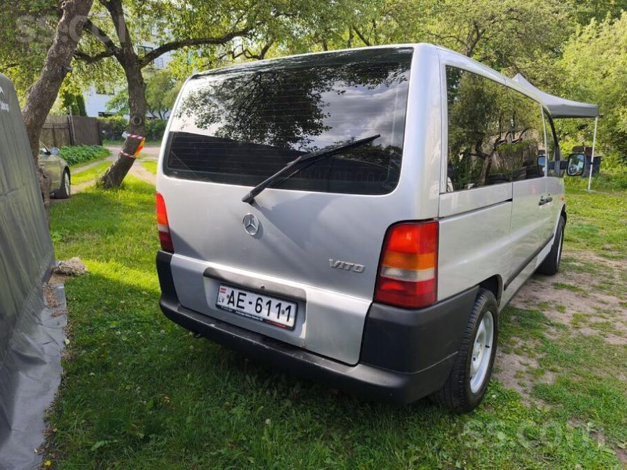 Mercedes-Benz Vito 2000 in Riga, with an engine capacity of 2.30 L and mileage of 175 thousand km for 14900 €, photo 4 on AUTOMOTO.COM.LV
