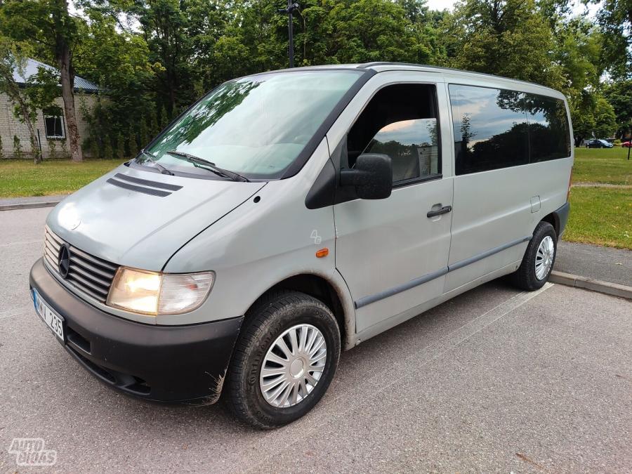 Mercedes-Benz Vito 2000 Ukmergė, ar dzinēja tilpumu 2.10 L un nobraukumu 291 tūkst. km par 1999 €, foto 1 vietnē AUTOMOTO.COM.LV