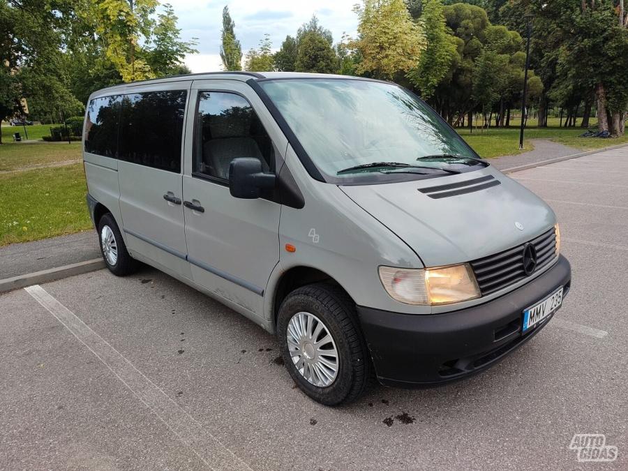 Mercedes-Benz Vito 2000 Ukmergė, ar dzinēja tilpumu 2.10 L un nobraukumu 291 tūkst. km par 1999 €, foto 4 vietnē AUTOMOTO.COM.LV