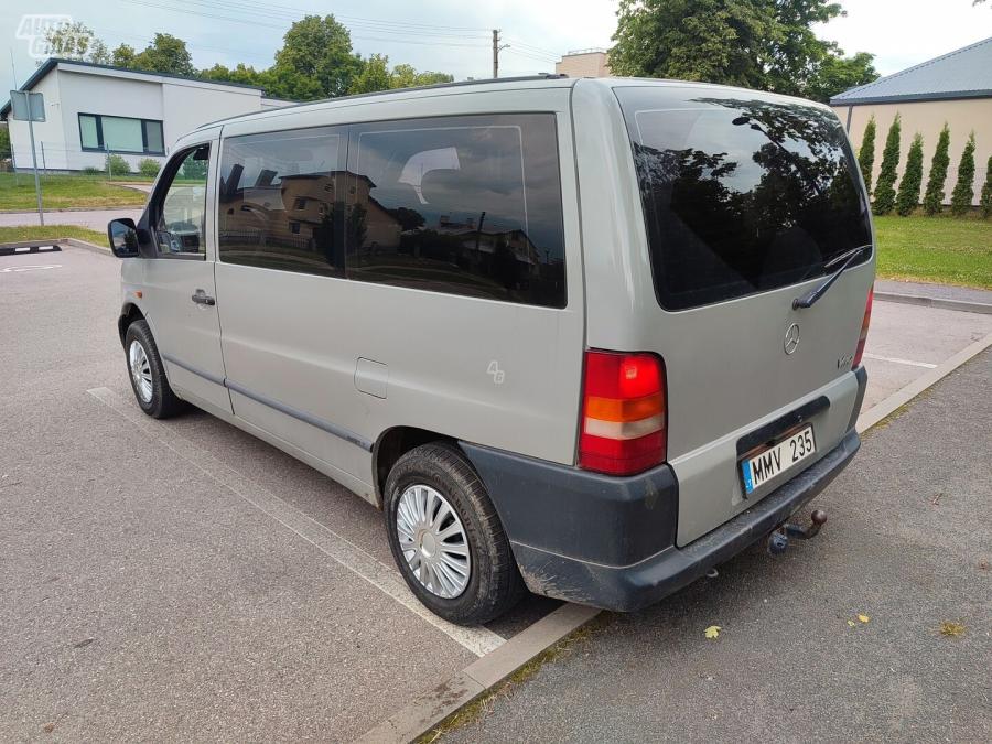 Mercedes-Benz Vito 2000 Ukmergė, ar dzinēja tilpumu 2.10 L un nobraukumu 291 tūkst. km par 1999 €, foto 7 vietnē AUTOMOTO.COM.LV