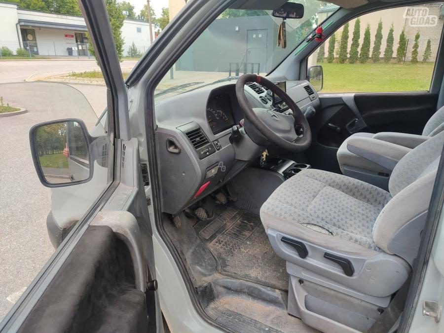 Mercedes-Benz Vito 2000 Ukmergė, ar dzinēja tilpumu 2.10 L un nobraukumu 291 tūkst. km par 1999 €, foto 9 vietnē AUTOMOTO.COM.LV